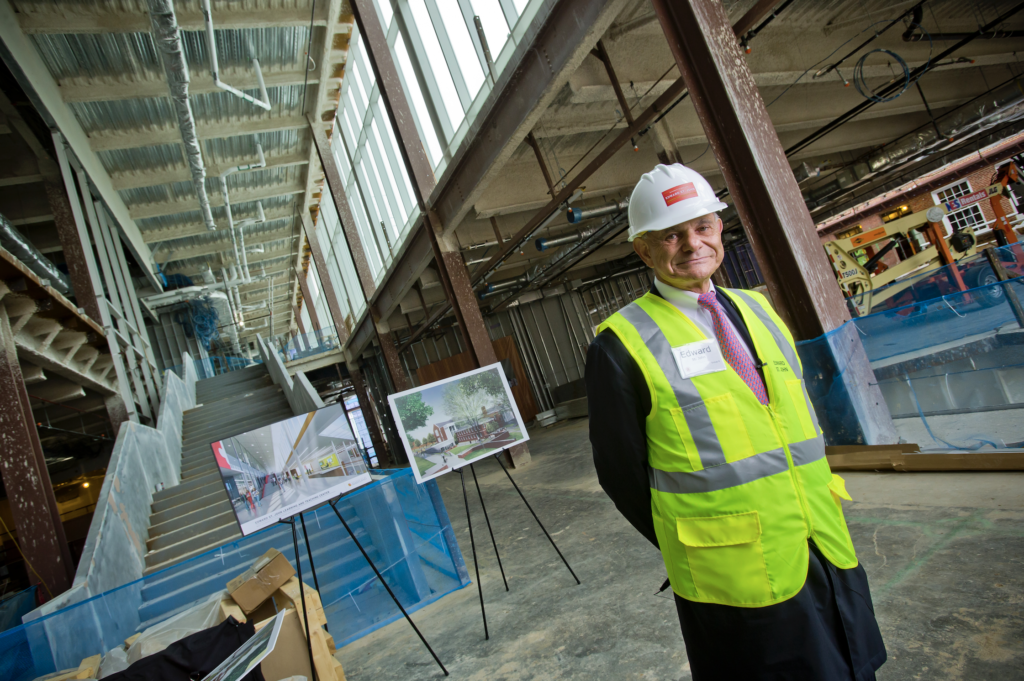 University of Maryland officials conduct hardhat tour of The Edward St ...