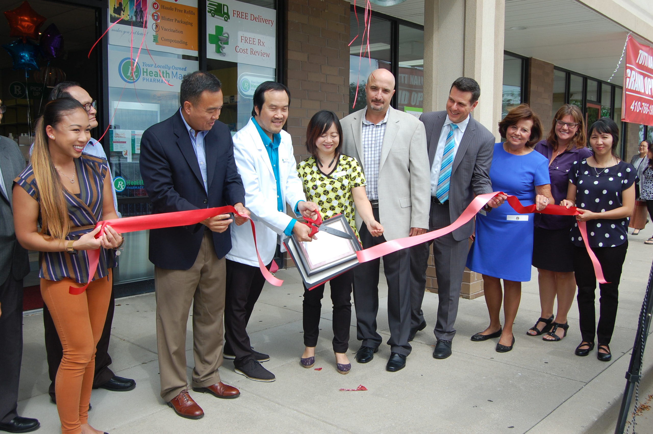Soleil Pharmacy Holds Ribbon-cutting Ceremony at Quarterfield Center ...