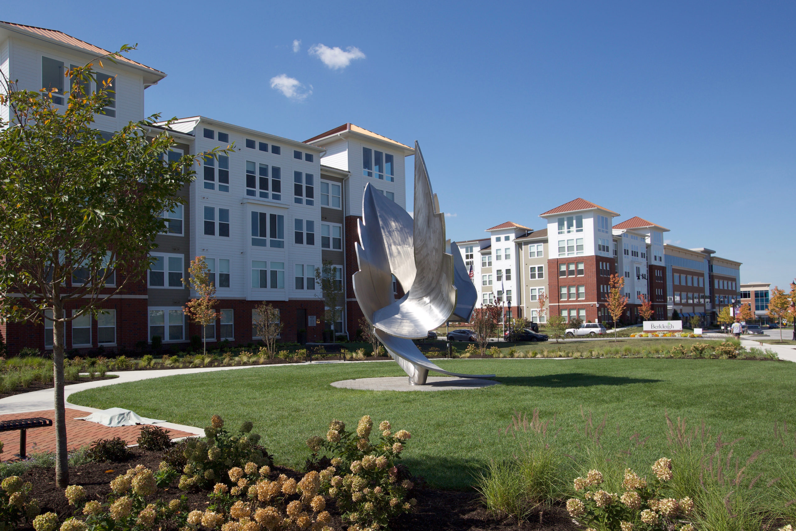 Sculpture Dedicated to Greenleigh Community Honors Vision of Former ...