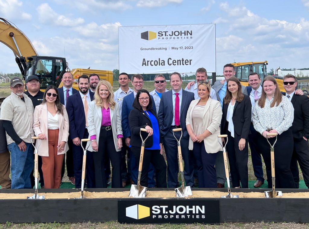 St. John Properties Initiates Construction on Four Buildings at Arcola ...
